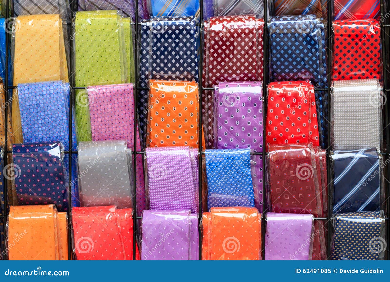 Coloured Neckties Background Stock Image - Image of colorful, pink ...