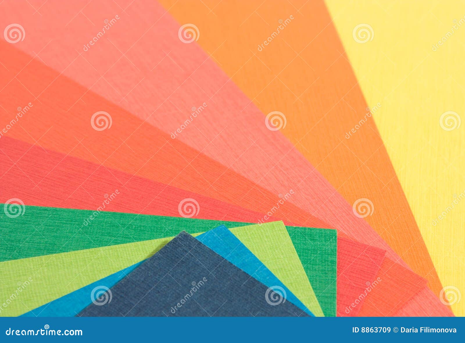 Coloured paper stock image. Image of colored, bright, swatches - 8863709