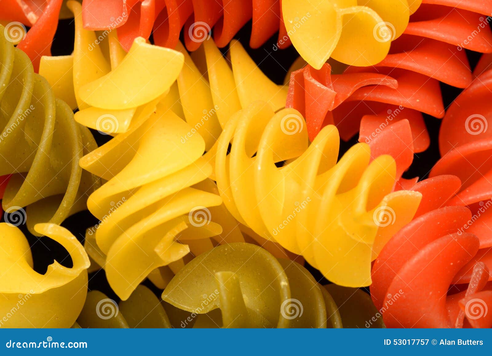 Coloured pasta stock image. Image of design, colourful - 53017757