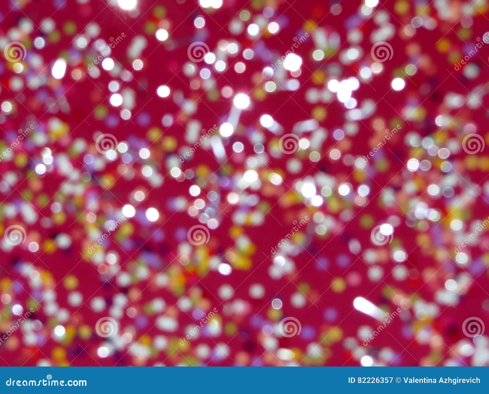 Coloured Patches on a Red Background Stock Image - Image of light ...