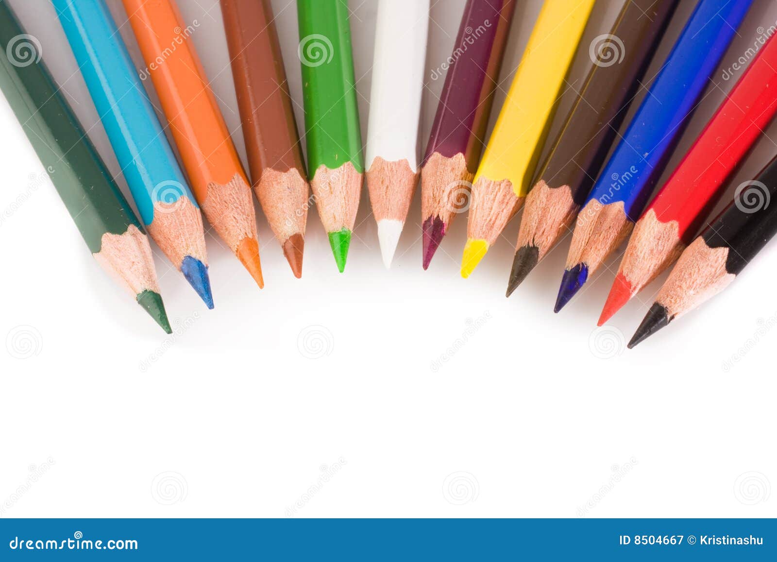 Coloured pencils stock image. Image of drawing, creativity - 8504667