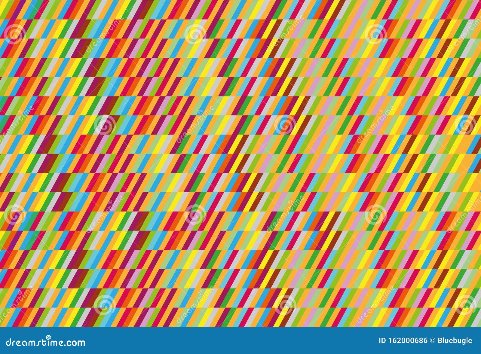 Coloured quadrangles stock illustration. Illustration of graphic ...