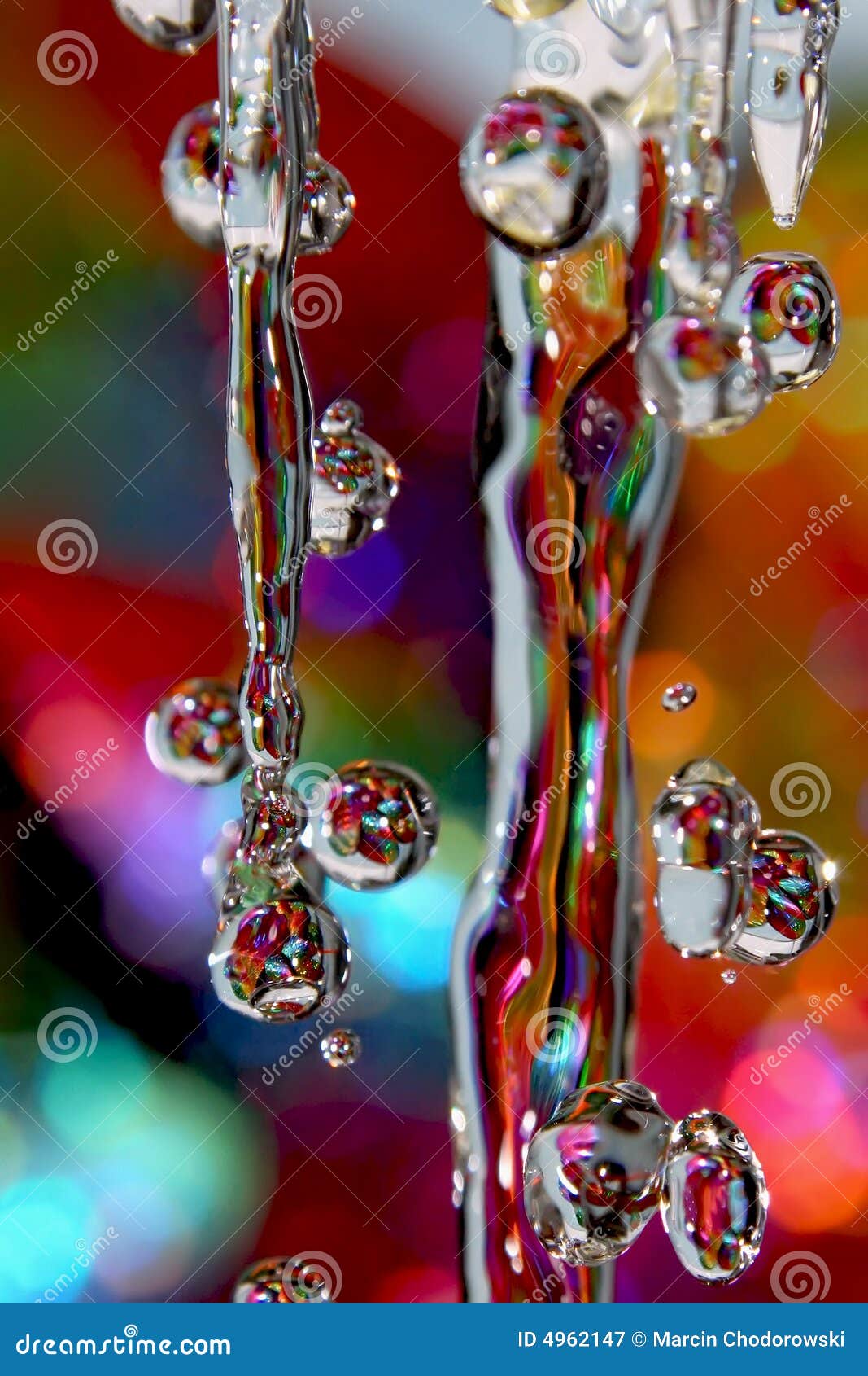 Coloured rain stock image. Image of colorfully, sphere - 4962147