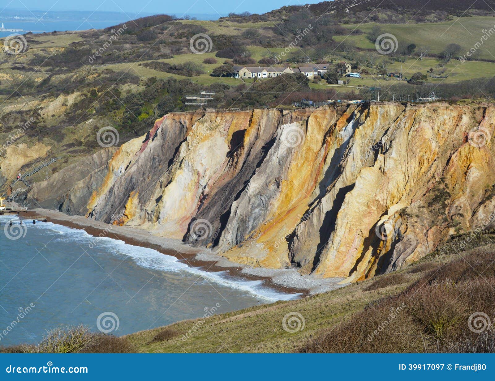 Coloured sand stock image. Image of panorama, cliff, panoramic - 39917097