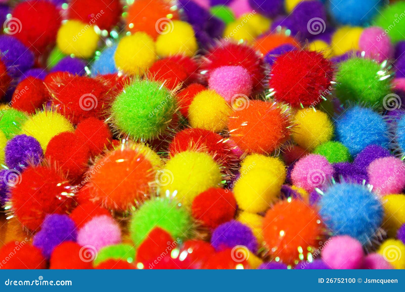 Coloured Shiny Foam Balls stock photo. Image of diversity - 26752100