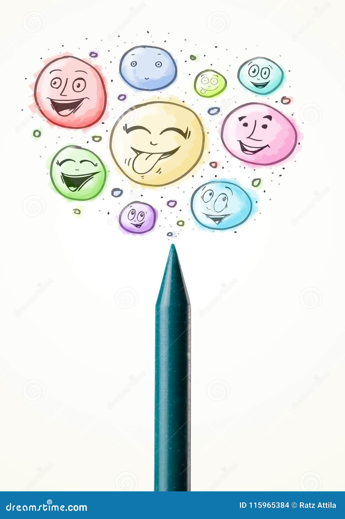 Crayon Smiley Stock Images - Download 77 Royalty Free Photos