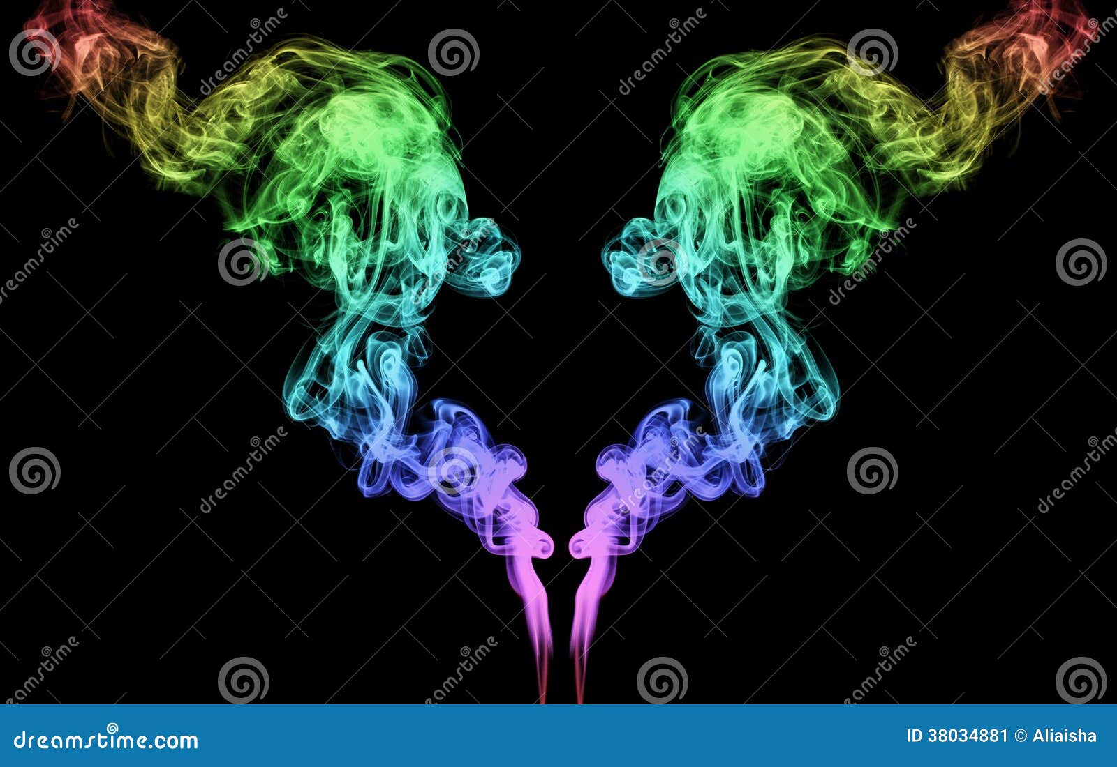 Coloured Smoke stock image. Image of dynamic, light, isolated - 38034881