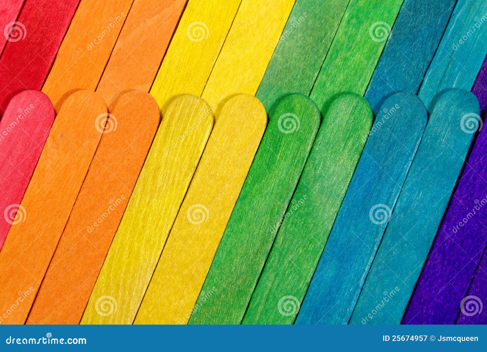 Coloured Sticks stock image. Image of rainbow, colorful - 25674957