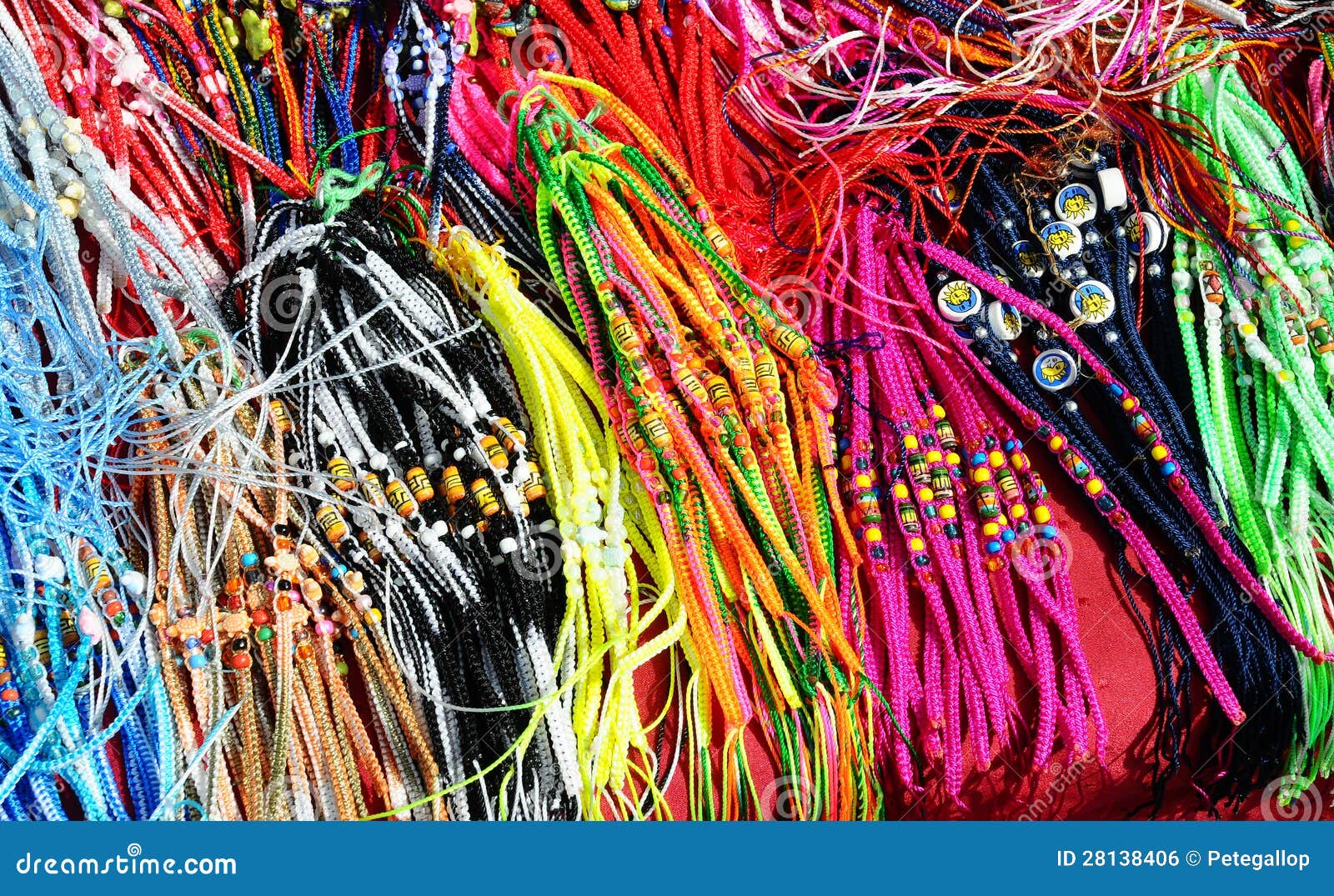 Coloured strings stock photo. Image of materials, strings - 28138406