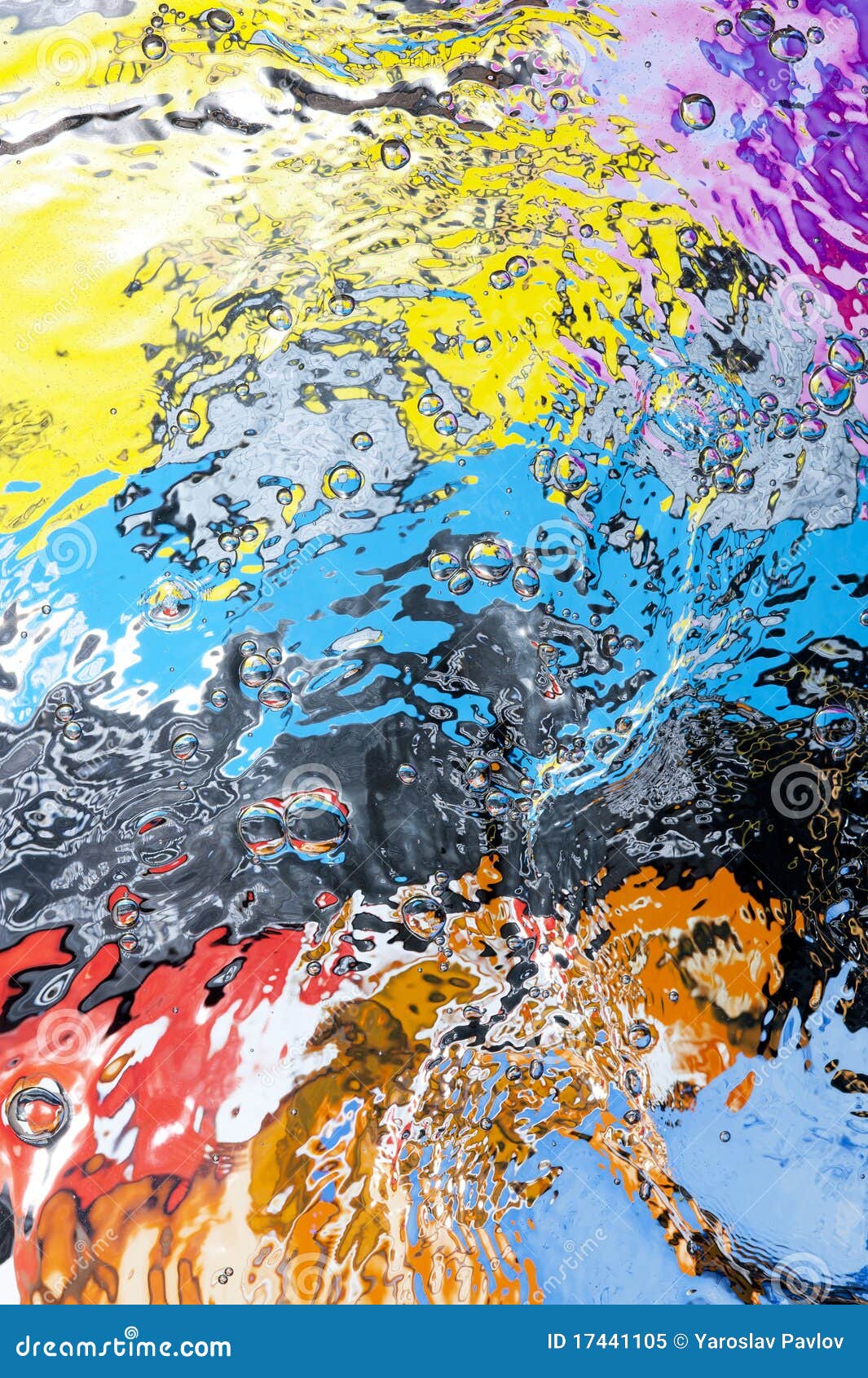 Coloured water surface stock image. Image of background - 17441105