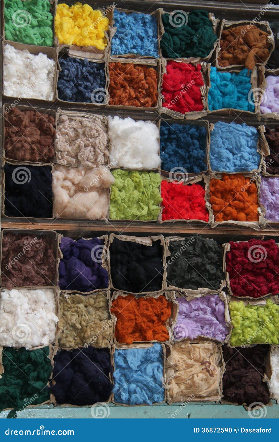 Coloured Wool. stock photo. Image of colours, wool, colourful - 36872590