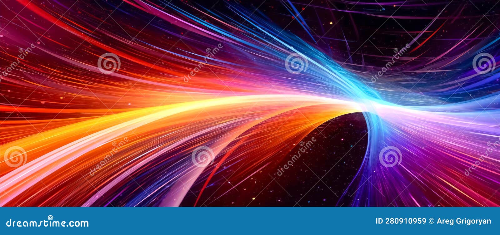 Colourful Abstract Power Splash Stock Illustration - Illustration of ...