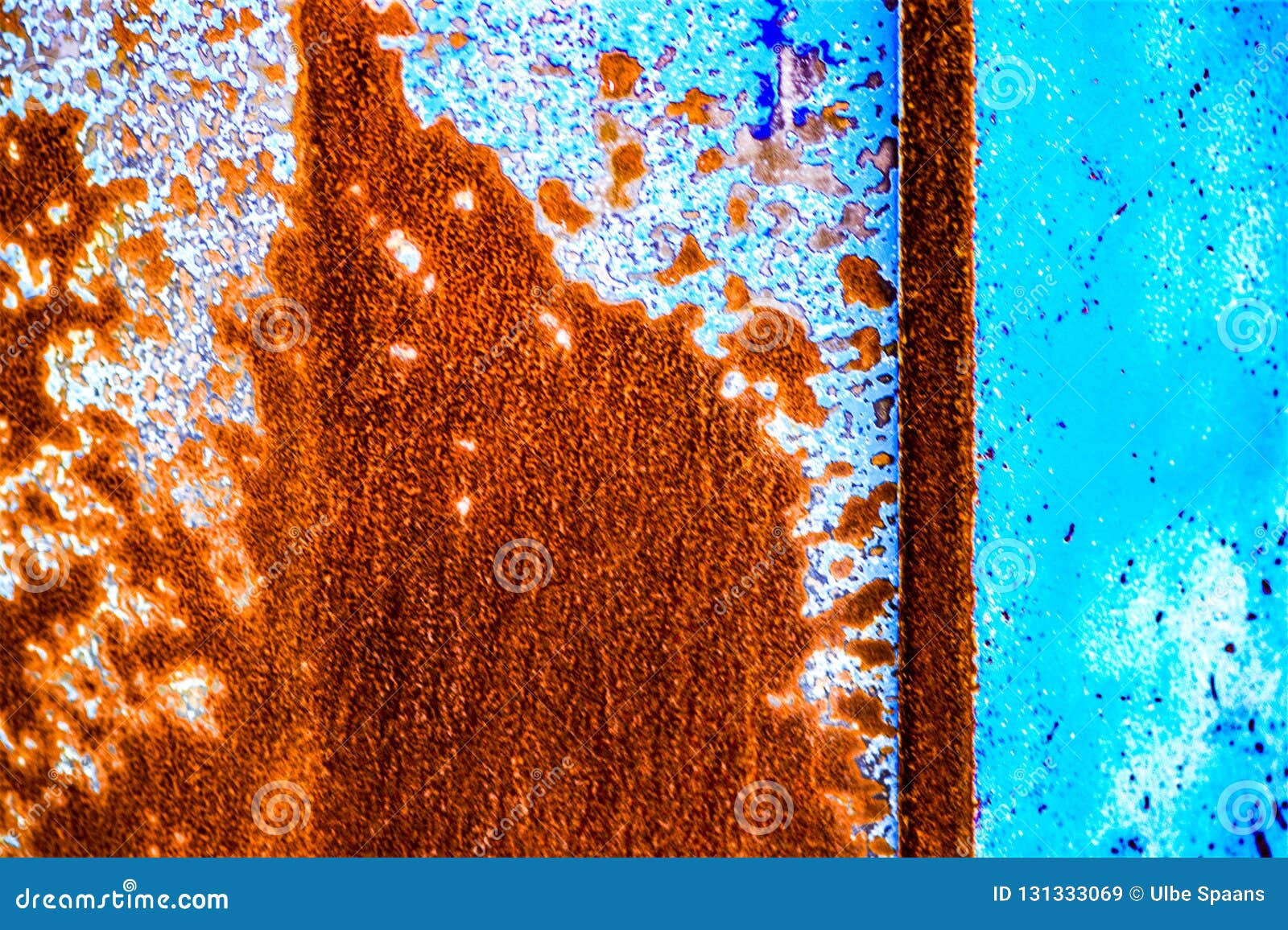 Colourful Abstract Rust Patterns Very Suitable As A Background Stock Image Image Of Rust