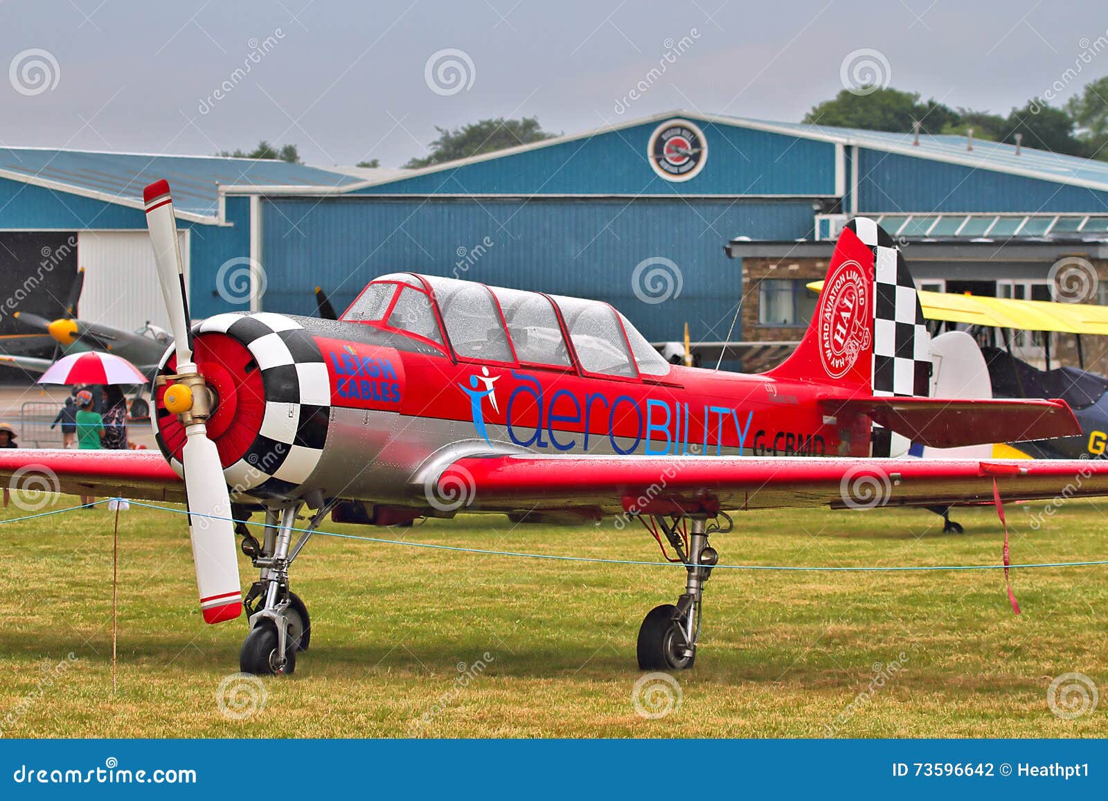 Colourful Aircraft on Static Display at Airshow Editorial Photography ...