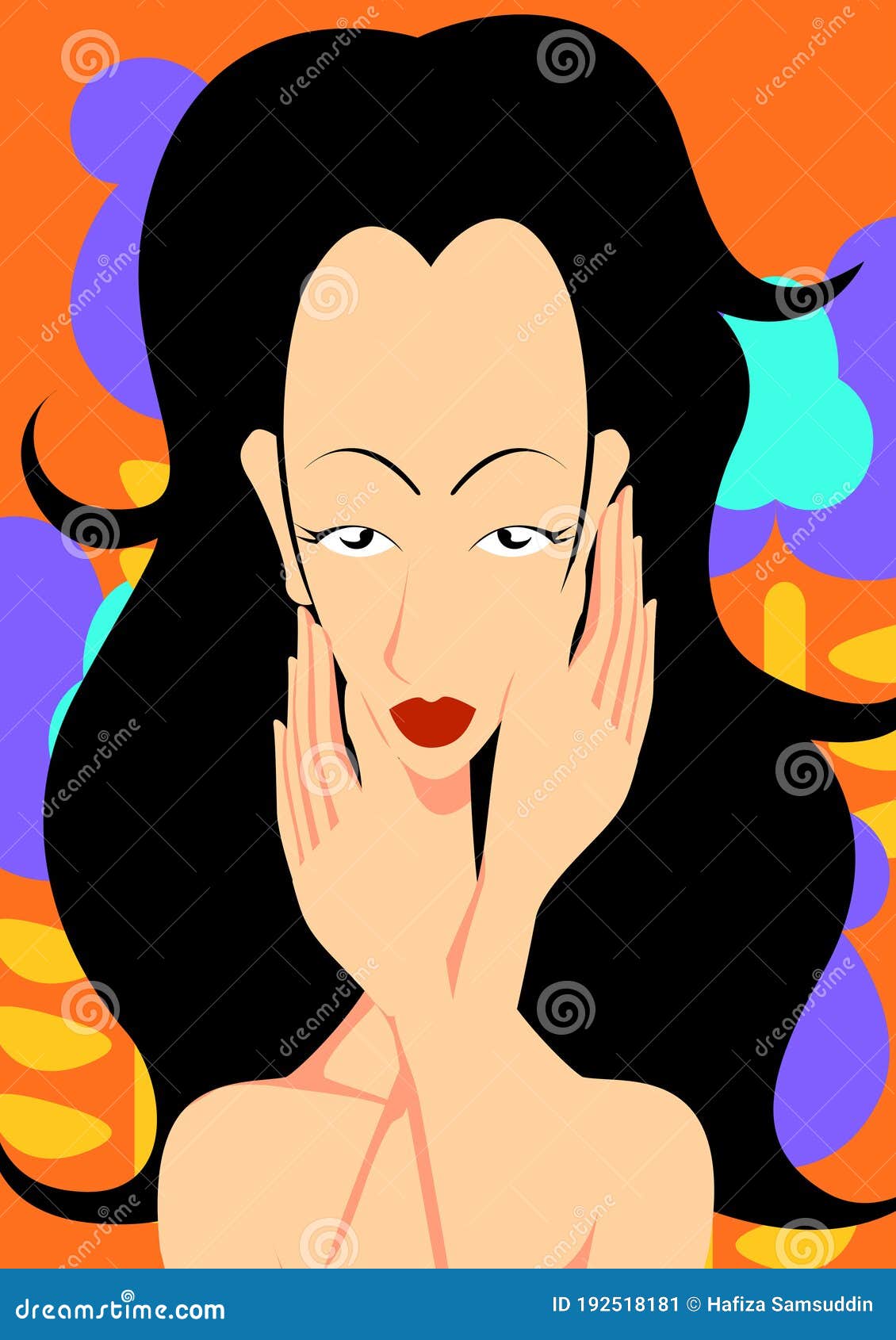 Colourful animation stock vector. Illustration of animation - 192518181