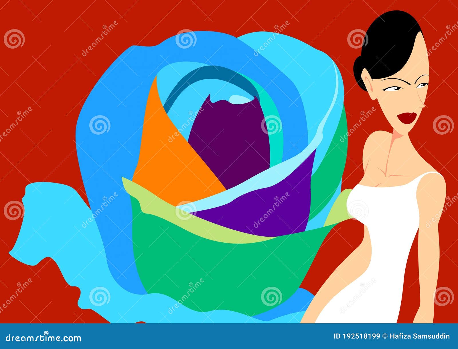 Colourful animation stock vector. Illustration of colors - 192518199