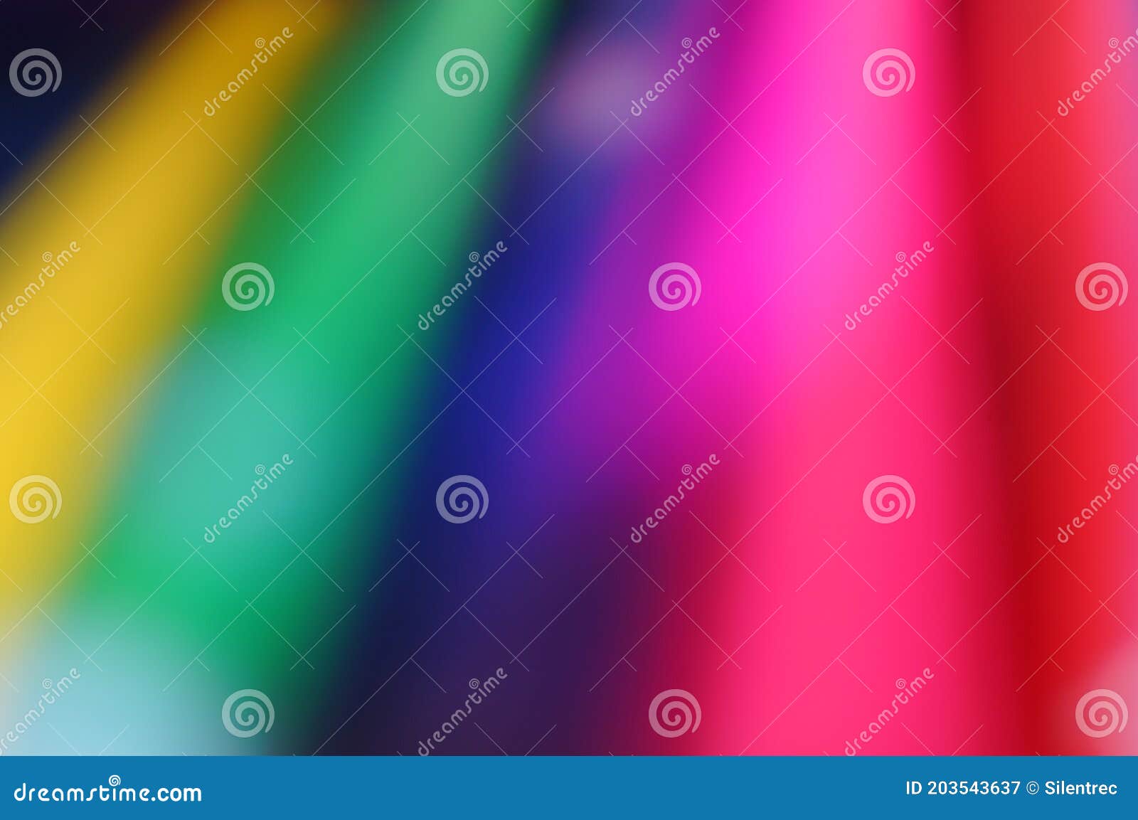 Colourful Background - Blurred and Irregular Objects with Intense ...