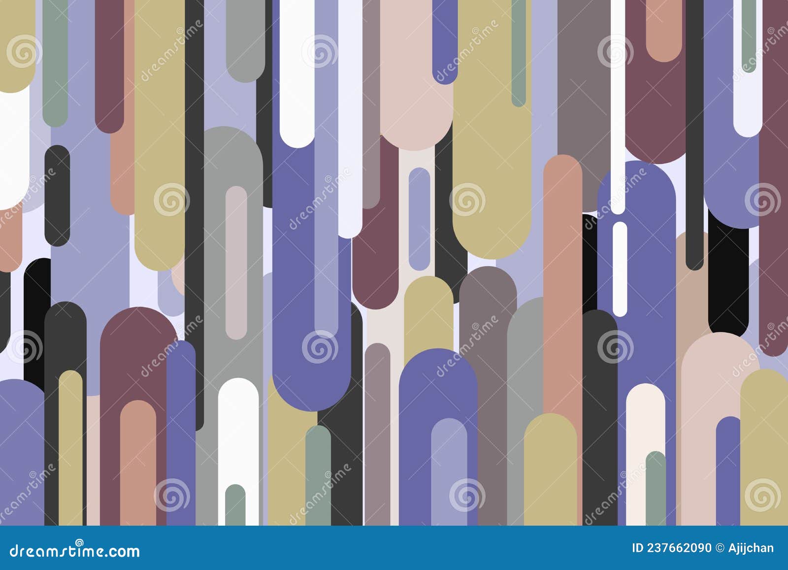 Colourful Background with Vertical and Horizontal Round Head Stripes ...