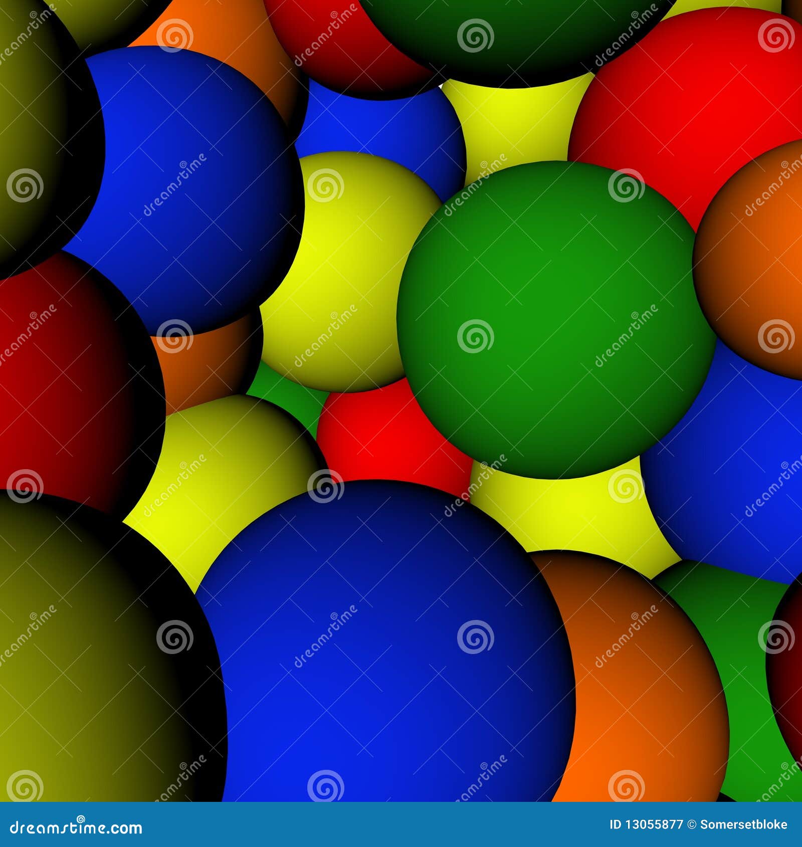 Colourful ball background stock illustration. Illustration of ...