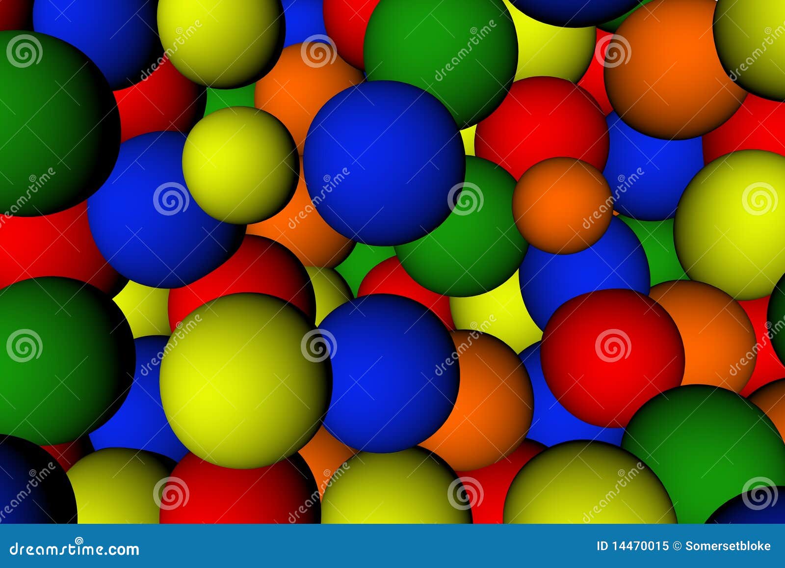 Colourful ball background stock illustration. Illustration of blue ...
