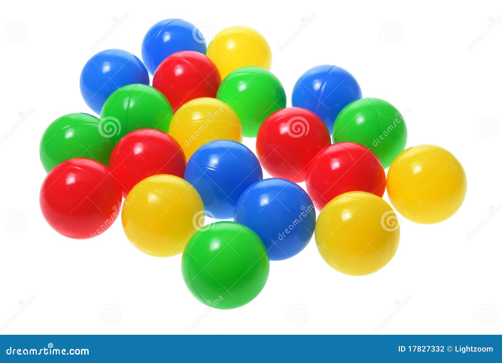 Colourful Balls stock photo. Image of collection, white - 17827332