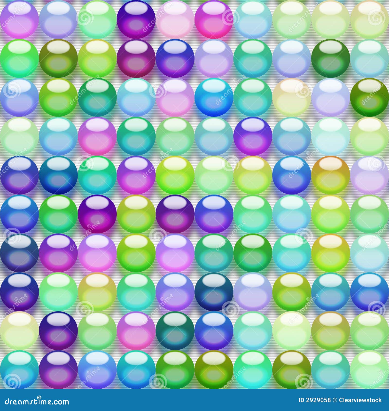 Marbles Or Colourful Balls Cartoon Vector | CartoonDealer.com #2969339