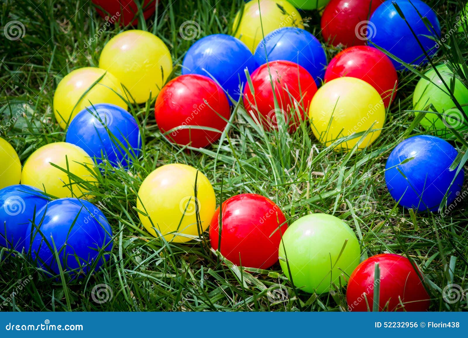 Colourful balls stock photo. Image of colourful, balls - 52232956