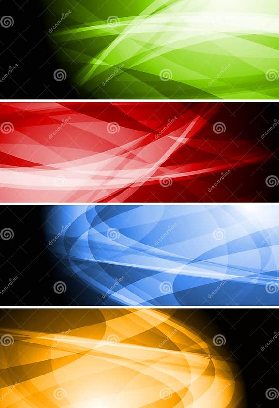 Colourful Banners Collection Stock Vector - Illustration of background ...