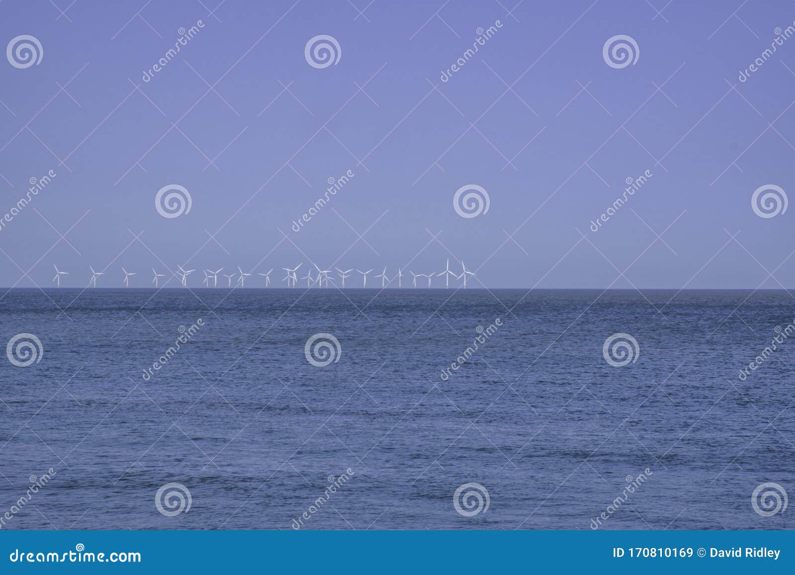 Colourful Benches on the Seafront at New Brighton UK Editorial Stock ...