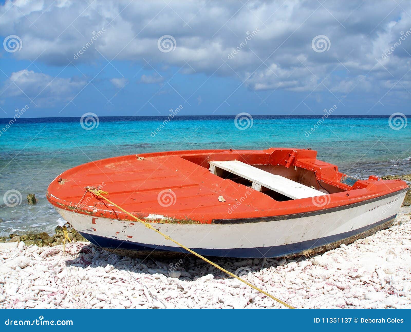 Colourful boat stock image. Image of beach, sand, marine - 11351137