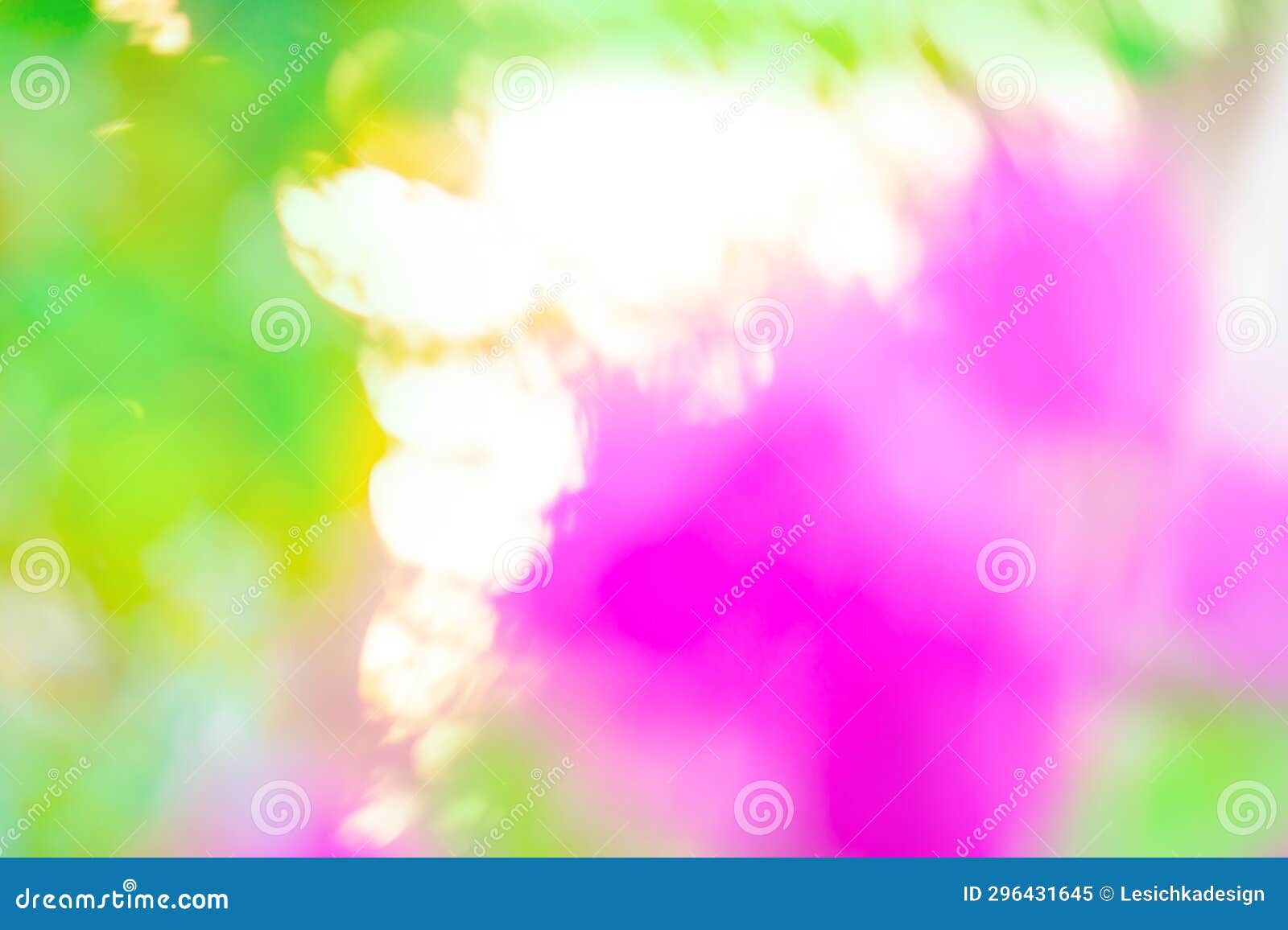 Colourful Bokeh Blur Soft Focus Flowers Background Stock Image - Image ...