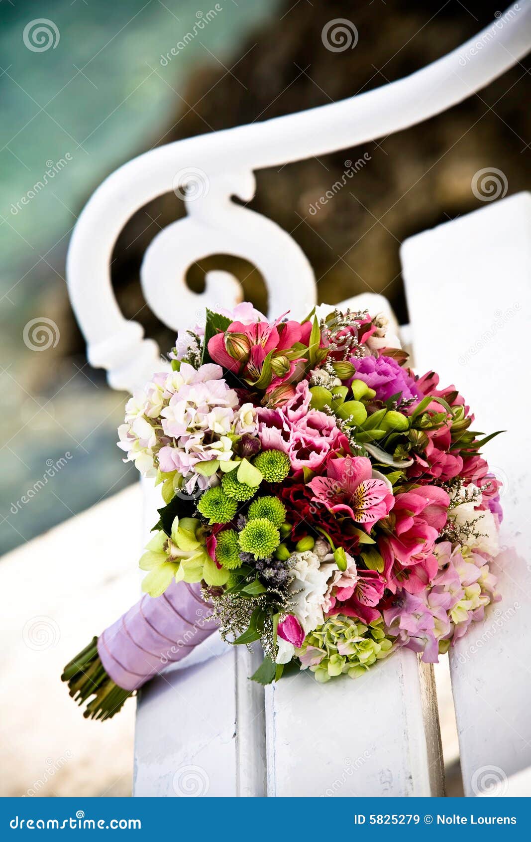 Colourful bouquet stock image. Image of beach, flora, beauty - 5825279