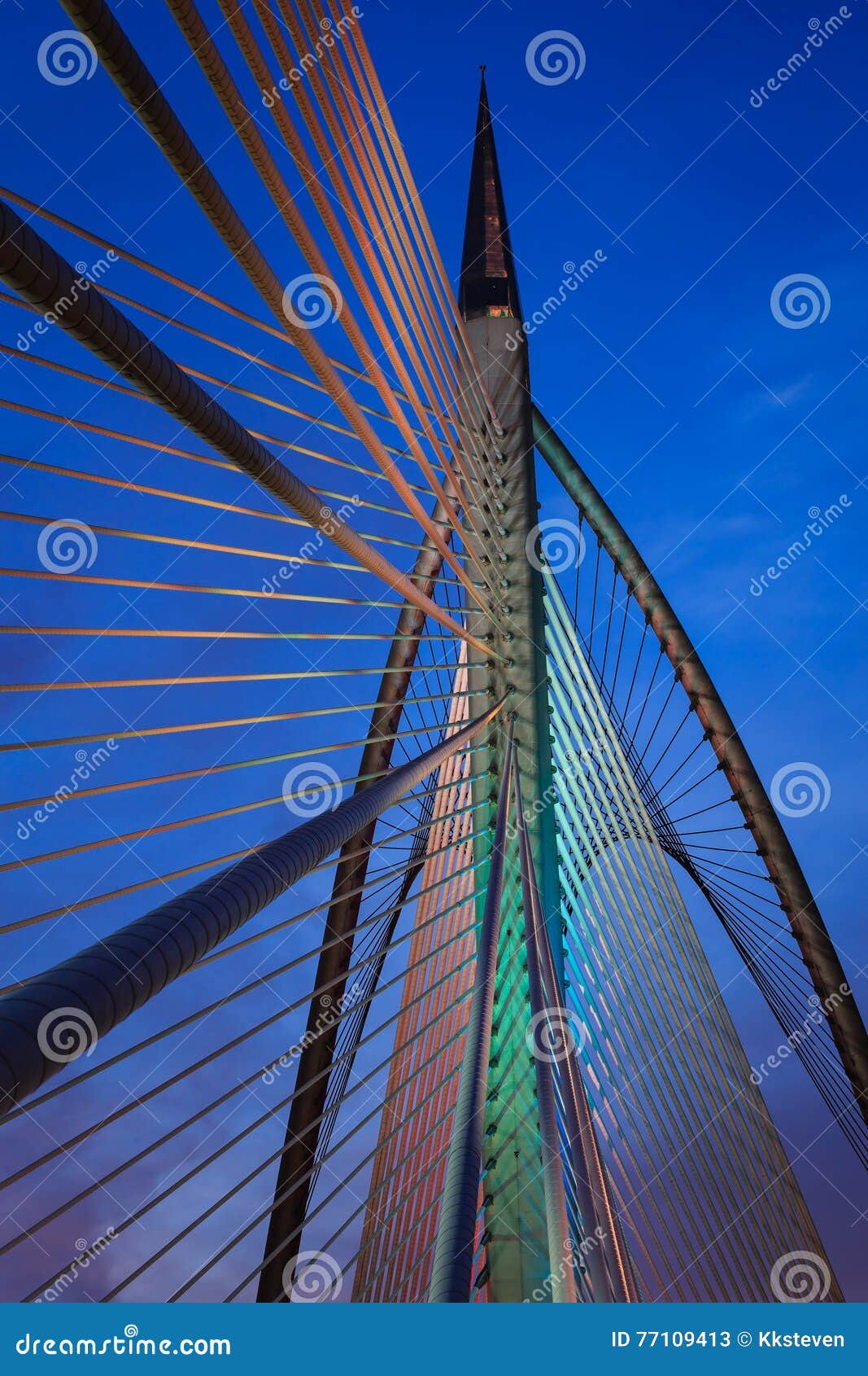 Colourful Bridge Architecture Royalty-Free Stock Photography ...