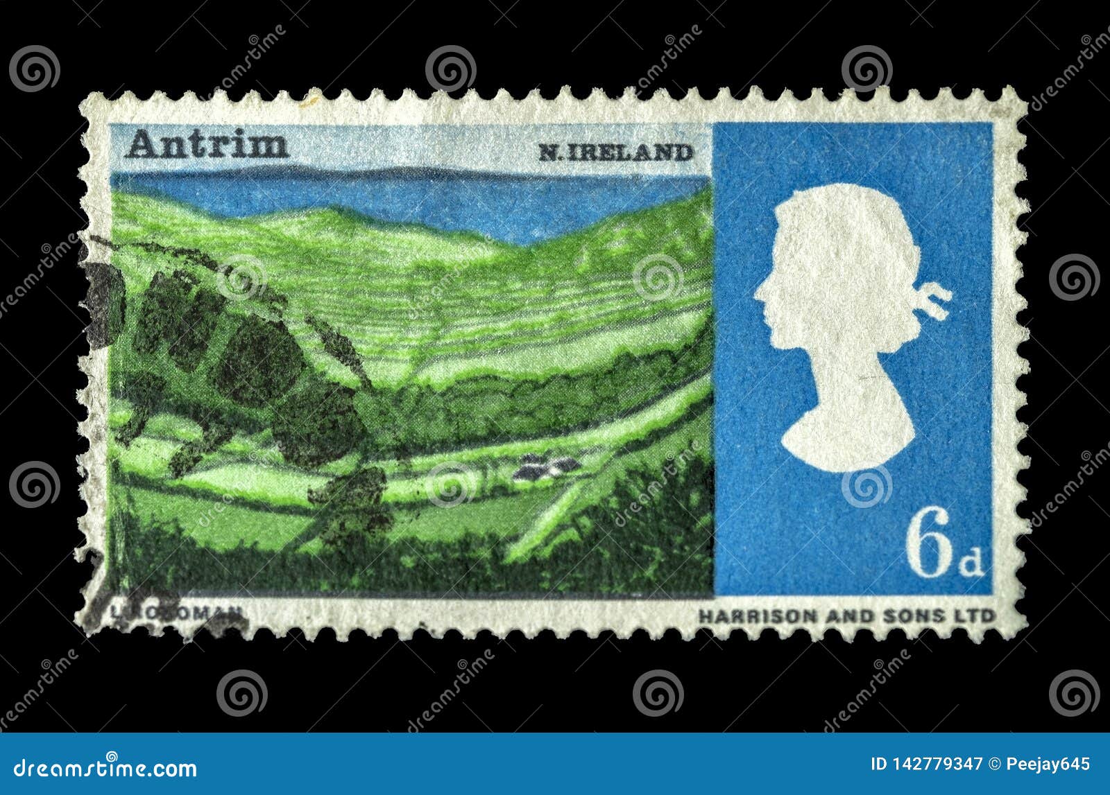 Colourful British Postage Stamps Editorial Photography - Image of stamp ...