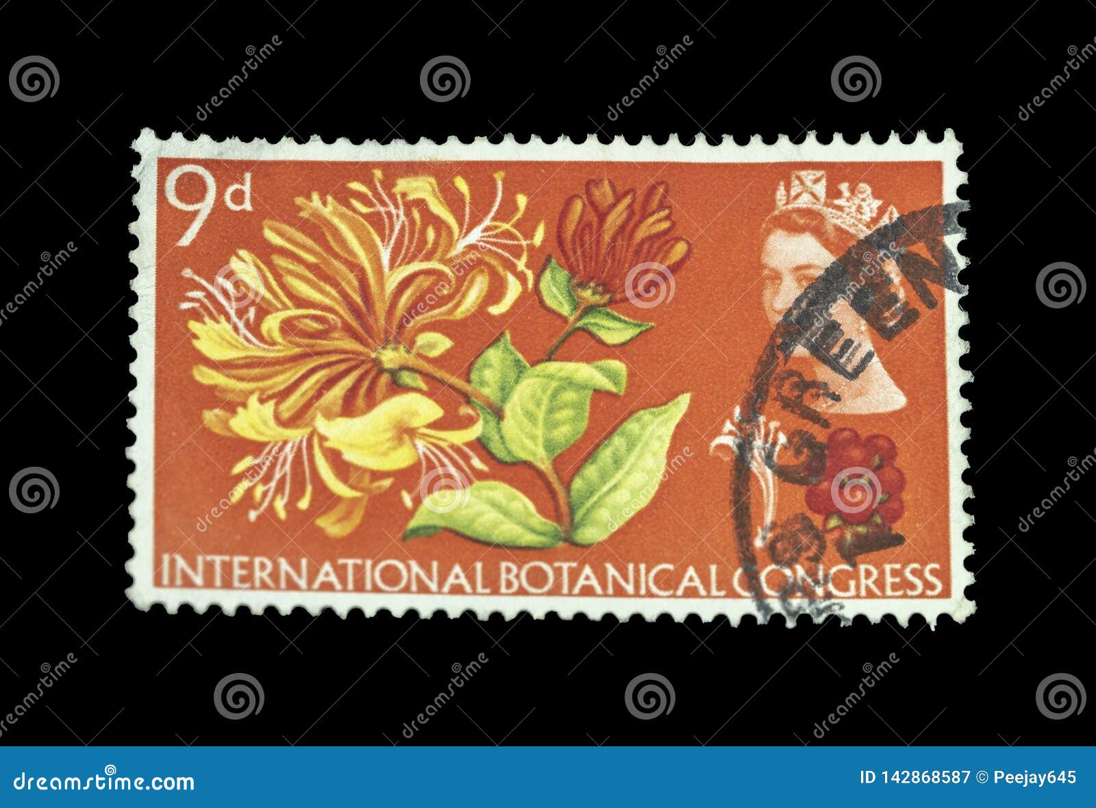 Colourful British Postage Stamps Editorial Photography - Image of ...