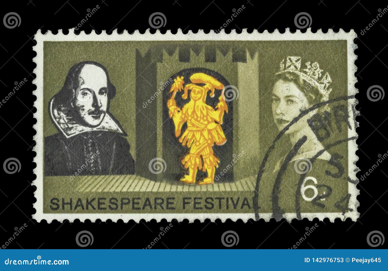 Colourful British Postage Stamps Editorial Stock Photo - Image of ...