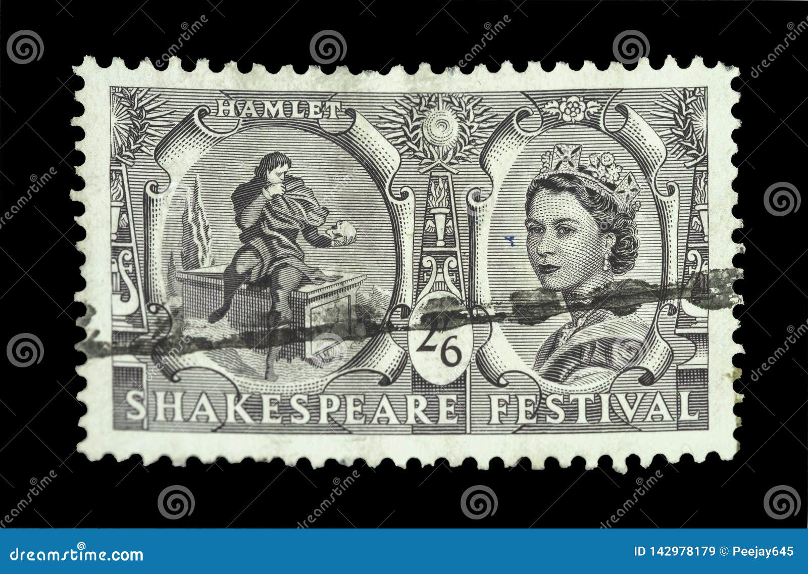 Colourful British Postage Stamps Editorial Stock Image - Image of ...