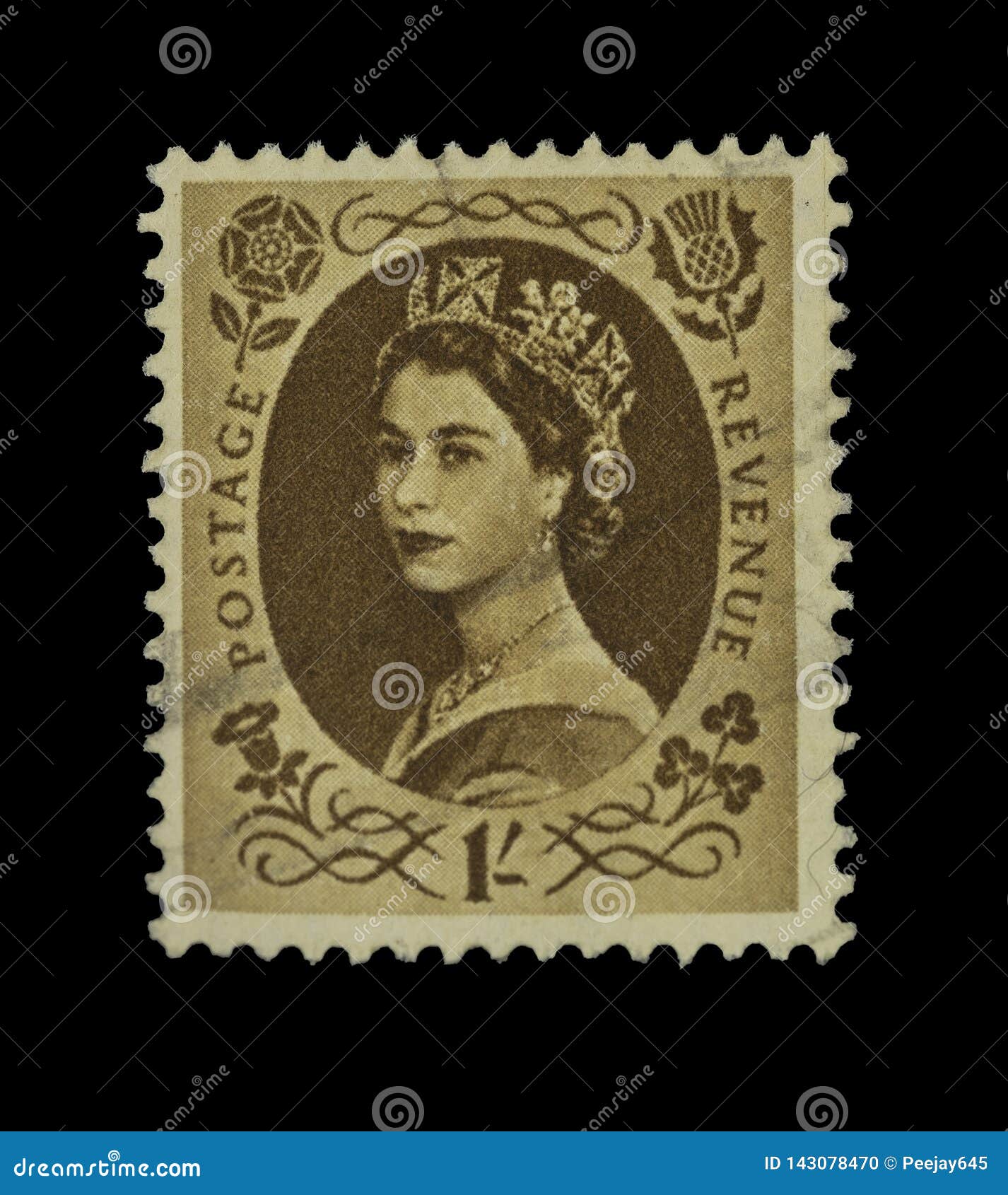 Colourful British Postage Stamps Editorial Image - Image of view, mail ...