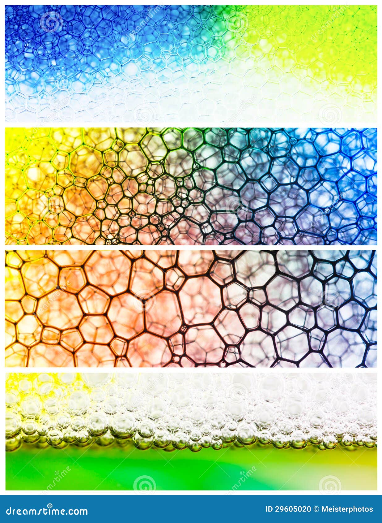 Colourful bubble collage stock photo. Image of four, bold - 29605020