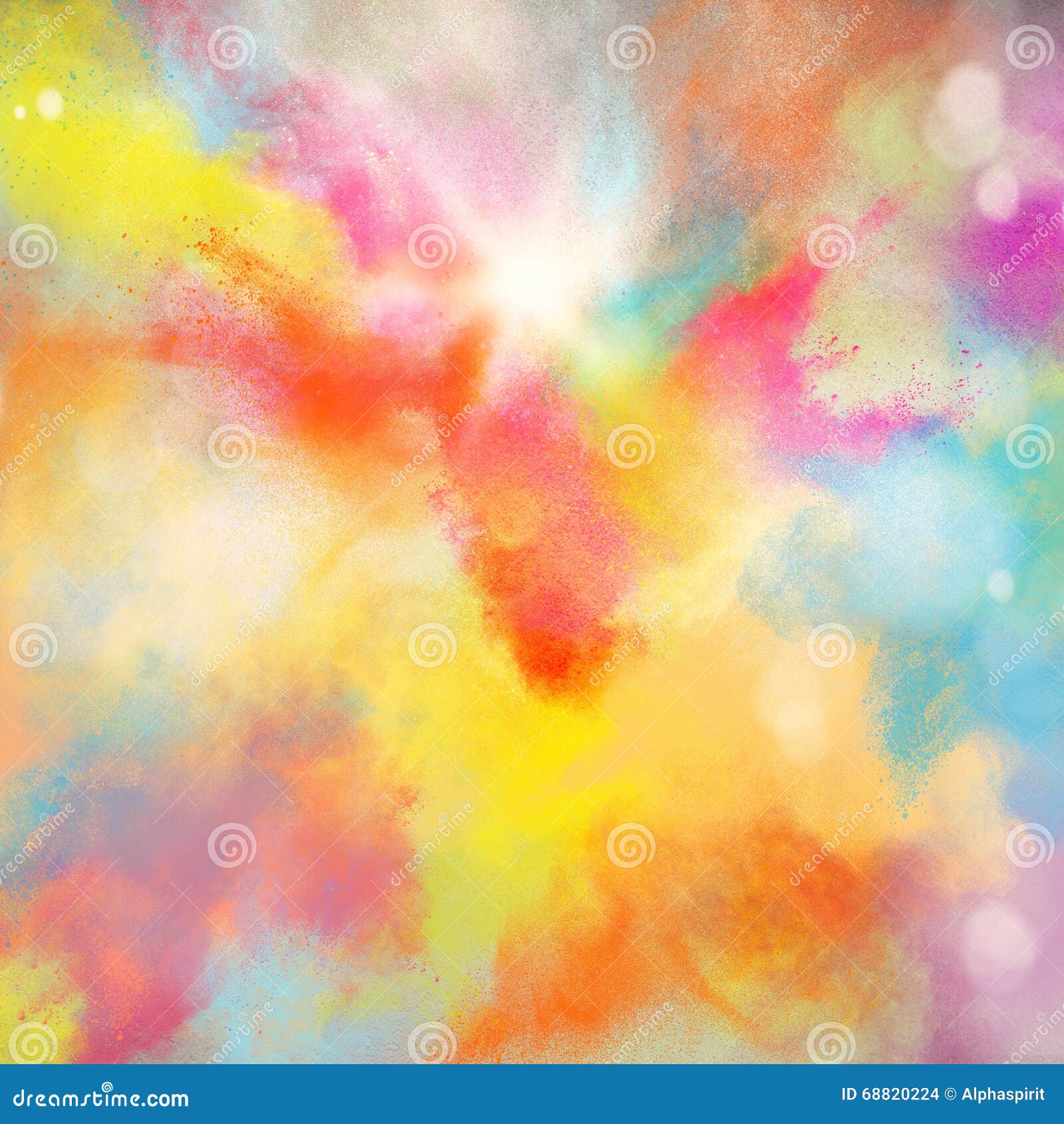 Colourful burst stock photo. Image of blast, shiny, blow - 68820224