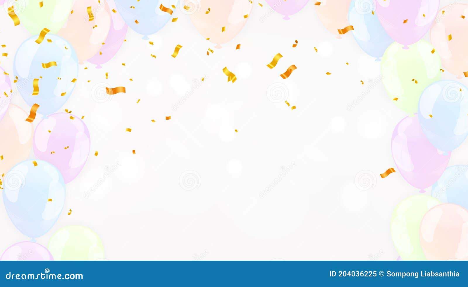 Colourful Bursting Celebration Balloons Stock Vector - Illustration of ...