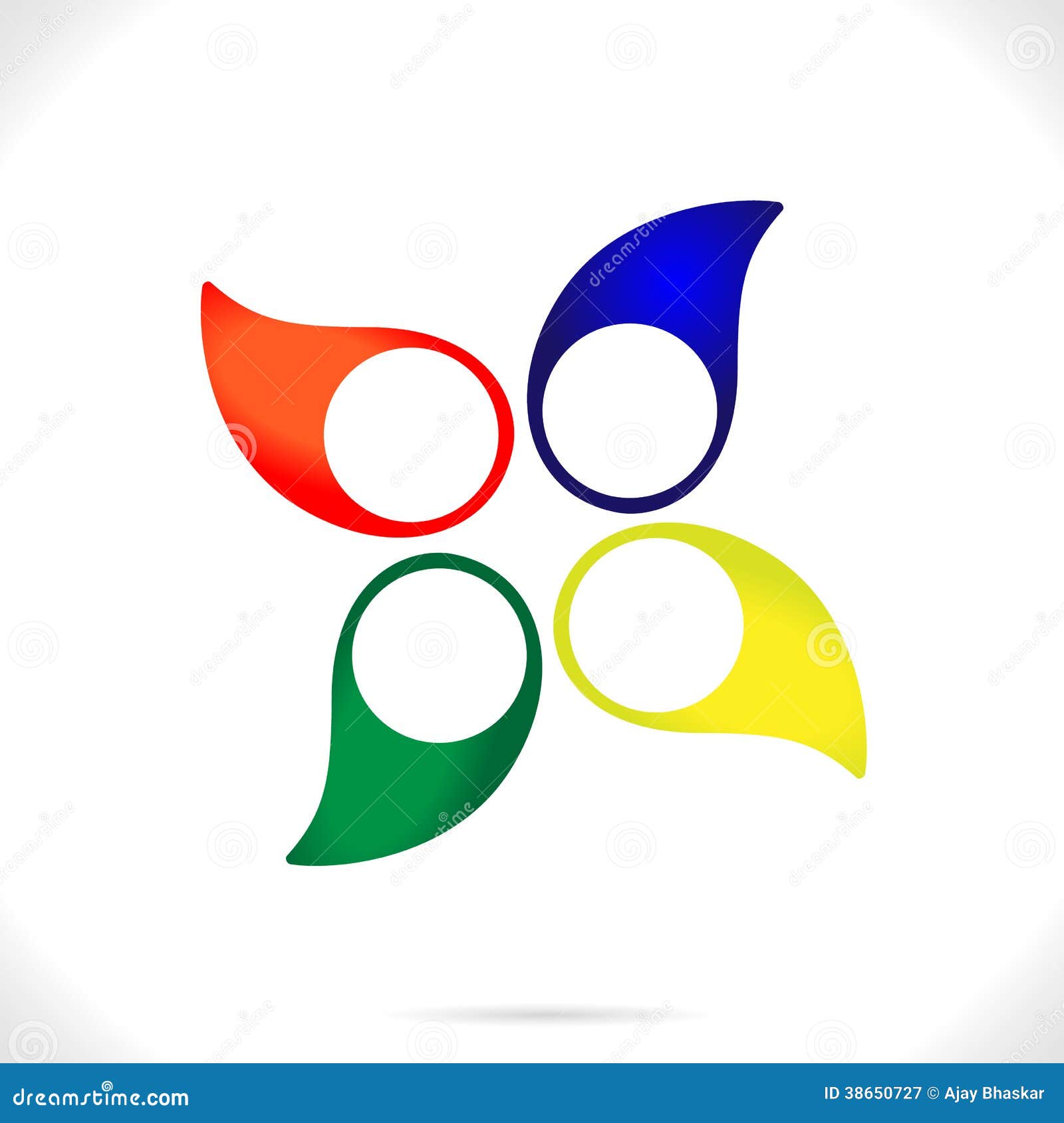 Colourful callouts stock illustration. Illustration of discussion ...