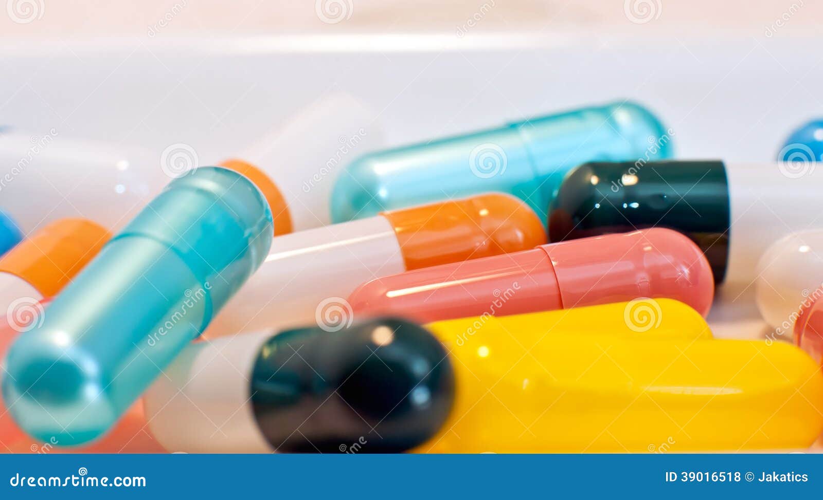 Colourful capsules stock photo. Image of healthcare, cure - 39016518