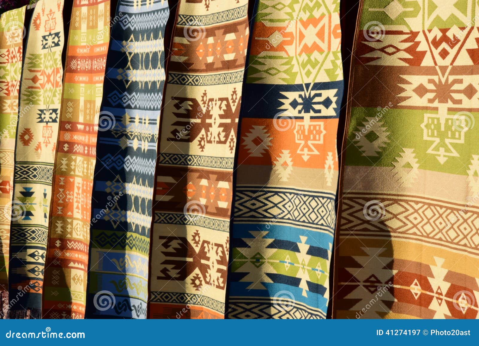 Colourful Carpets in Oriental Style Stock Image - Image of colourful ...