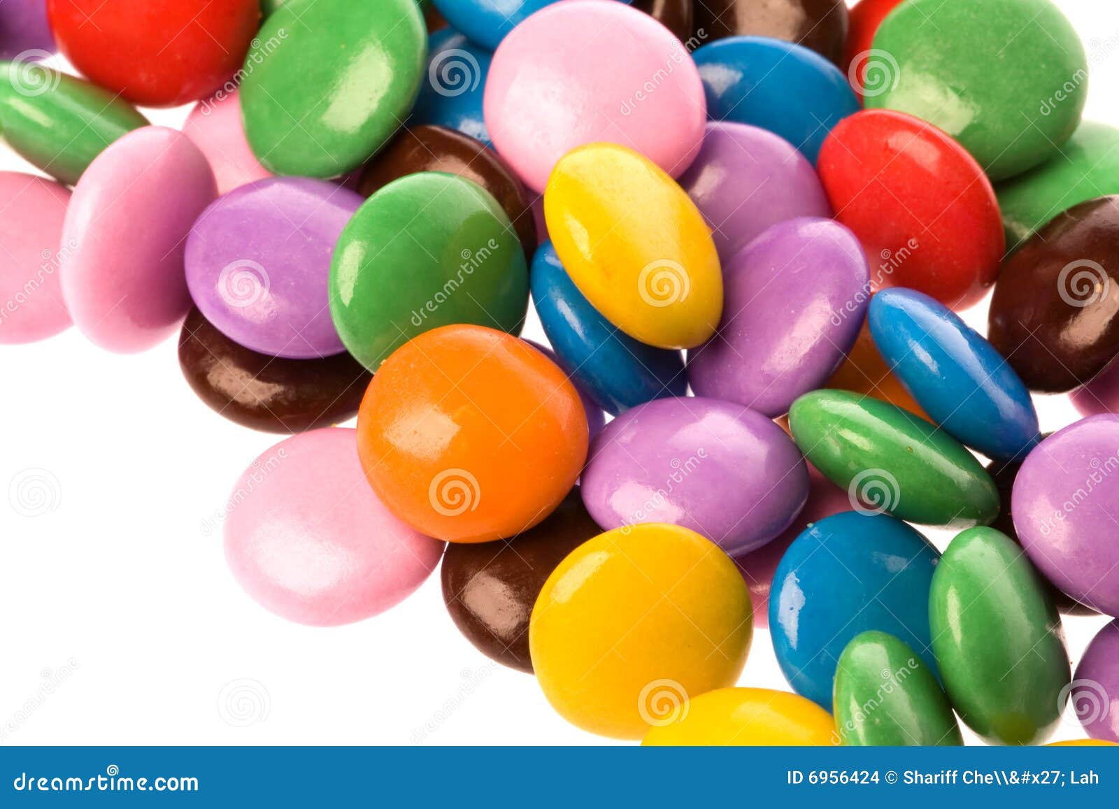 Colourful Chocolate Candies Stock Photo - Image of chewies, sugar: 6956424