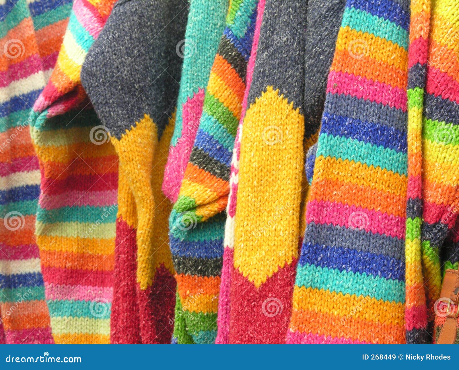 Colourful Clothes stock image. Image of wear, color, craft - 268449