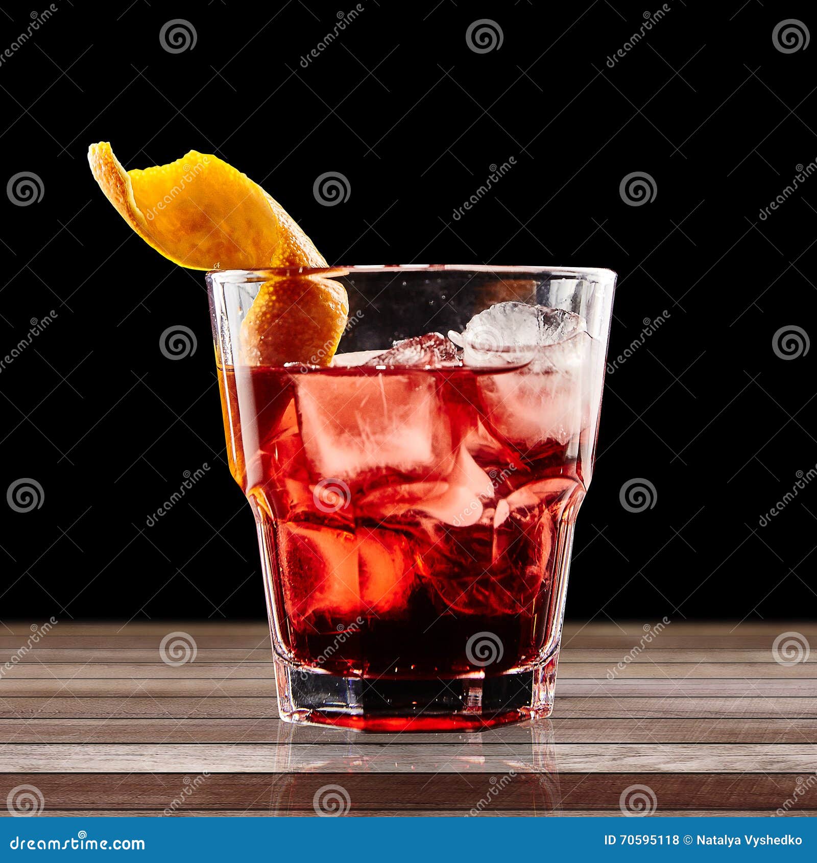 Colourful Cocktail on the Black Background Stock Photo - Image of blue ...