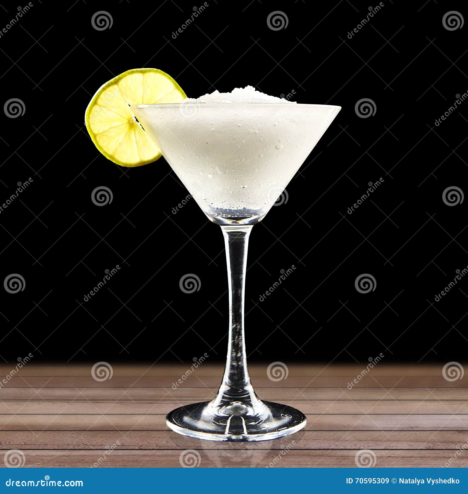 Colourful Cocktail on the Black Background Stock Image - Image of ...