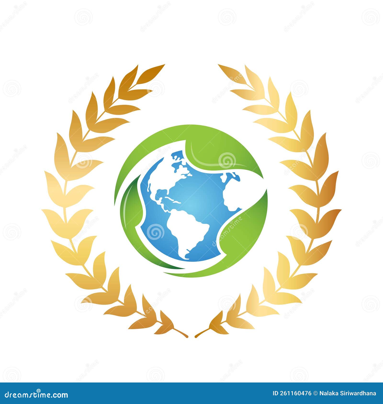 Colourful Community Recycle Circle. Stock Illustration - Illustration ...