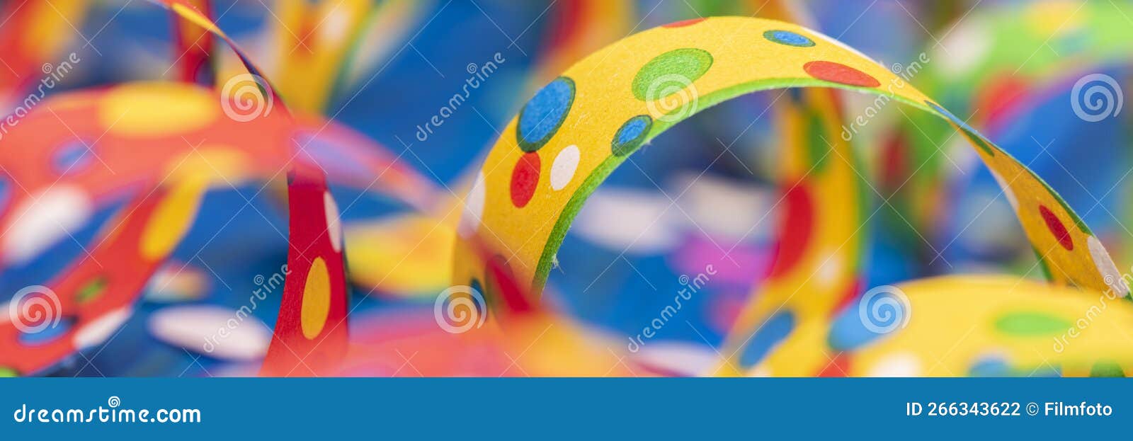 Colourful Confetti Streamer At Party Royalty-Free Stock Image ...